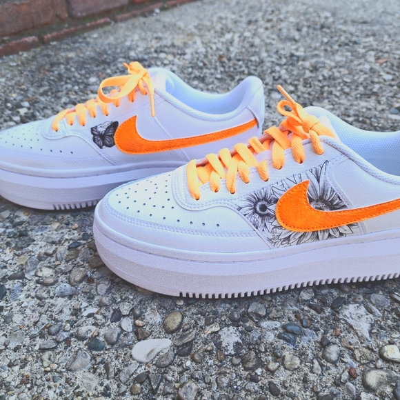 Nike | Shoes | Nike Court Vision Low Custom | Poshmark